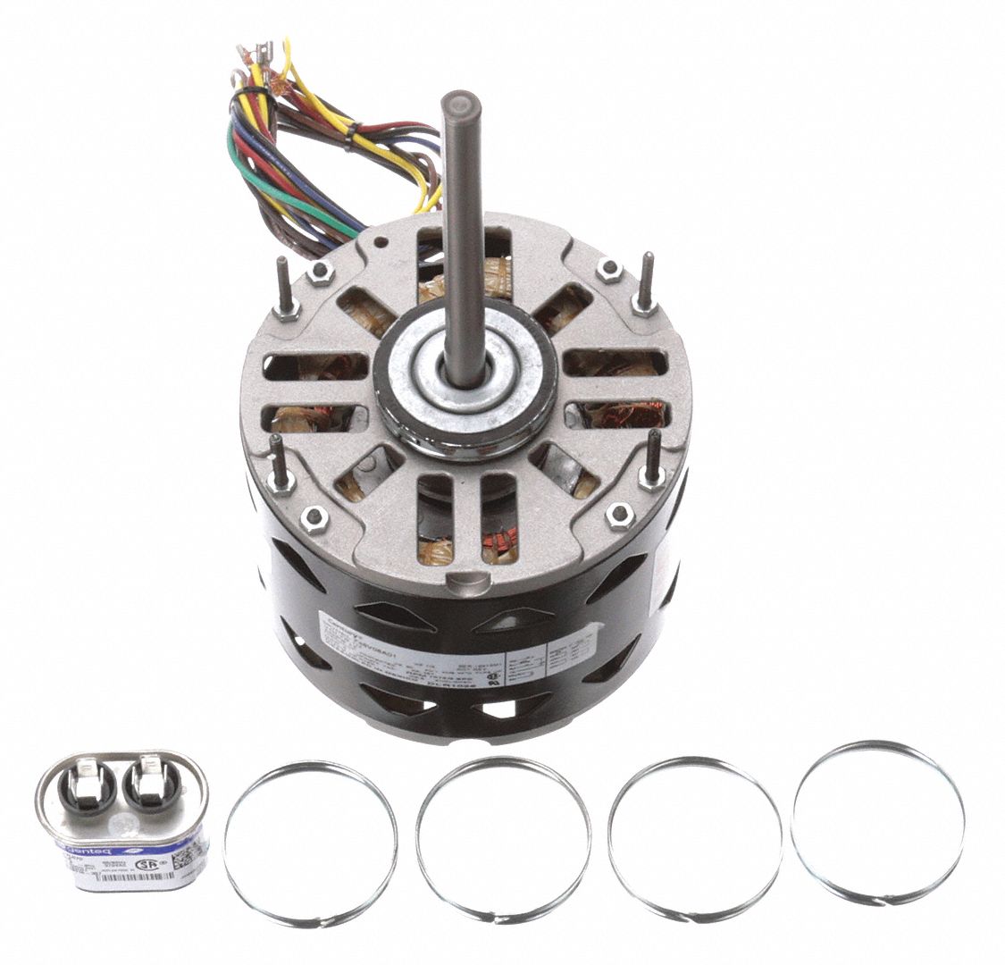 CENTURY, 3 Speed, Open Air-Over, Direct Drive Blower Motor - 4UU87 ...