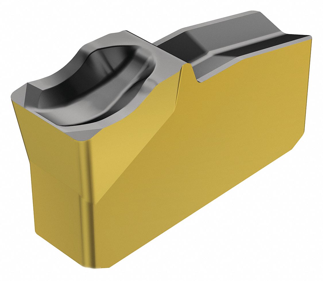 SANDVIK COROMANT, Neutral, 0.012 in Corner Radius, Parting Insert ...