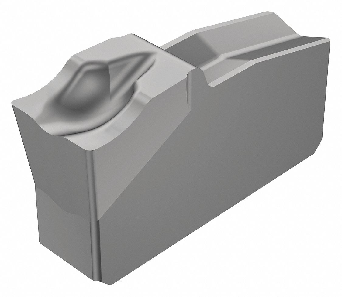 SANDVIK COROMANT, Neutral, 0.008 in Corner Radius, Parting Insert ...