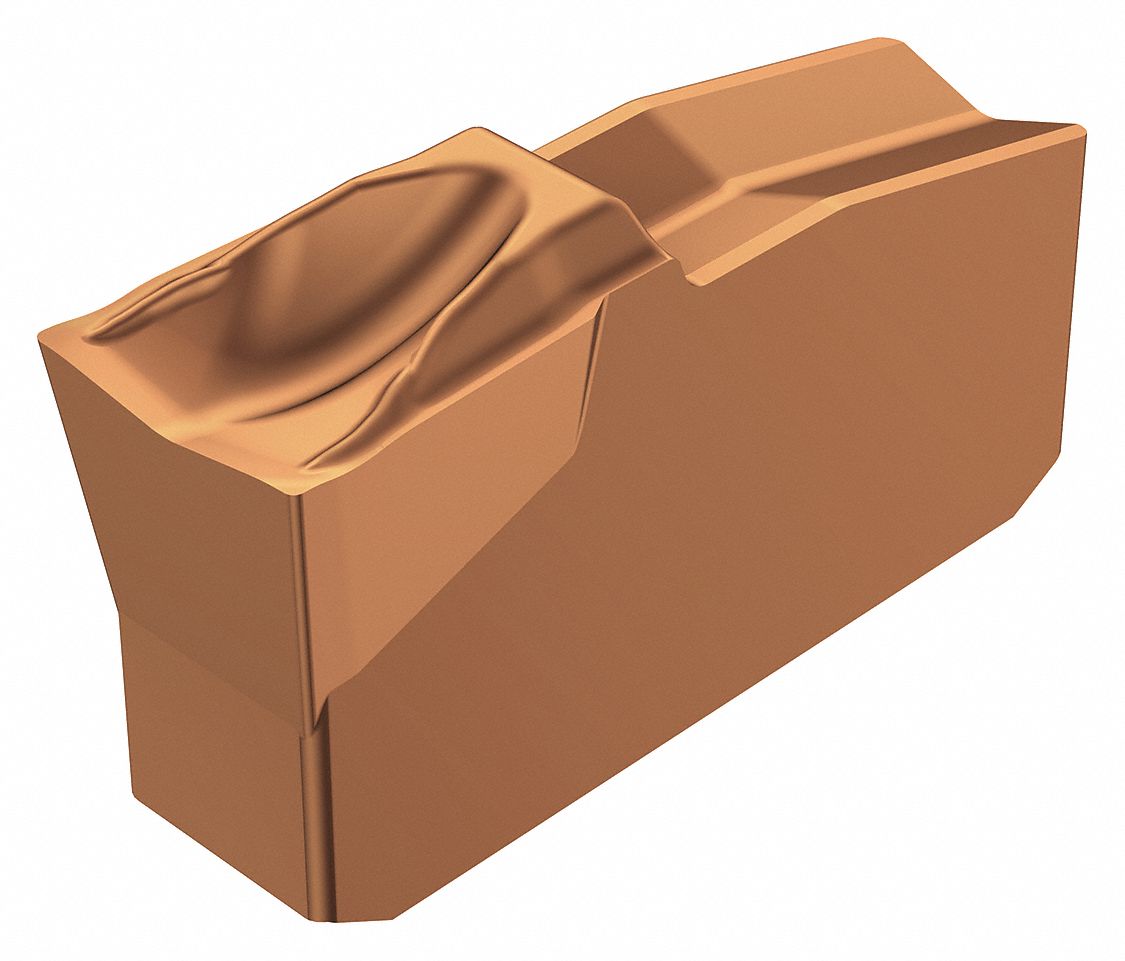 SANDVIK COROMANT, Neutral, 0.004 in Corner Radius, Parting Insert ...