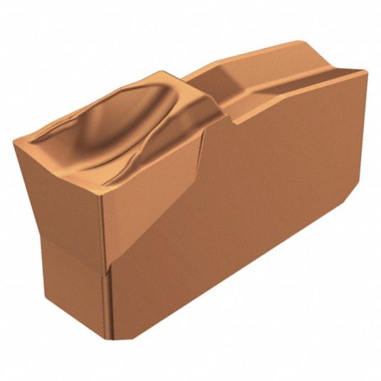 SANDVIK COROMANT, Neutral, 0.004 in Corner Radius, Parting Insert ...