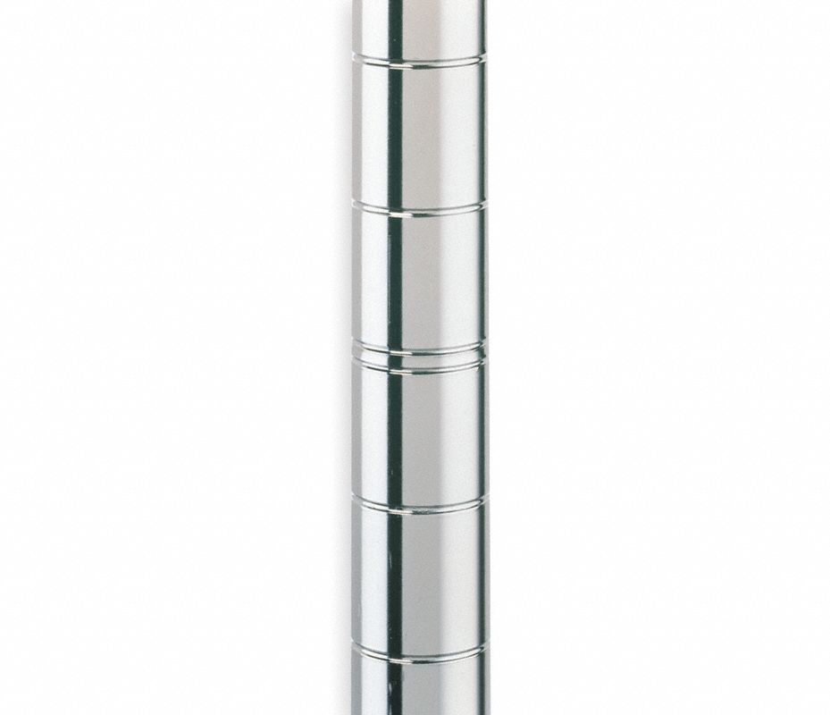 METRO Poste para Estante de Alambre, 74" Alto, Acero Cromado - Postes ...