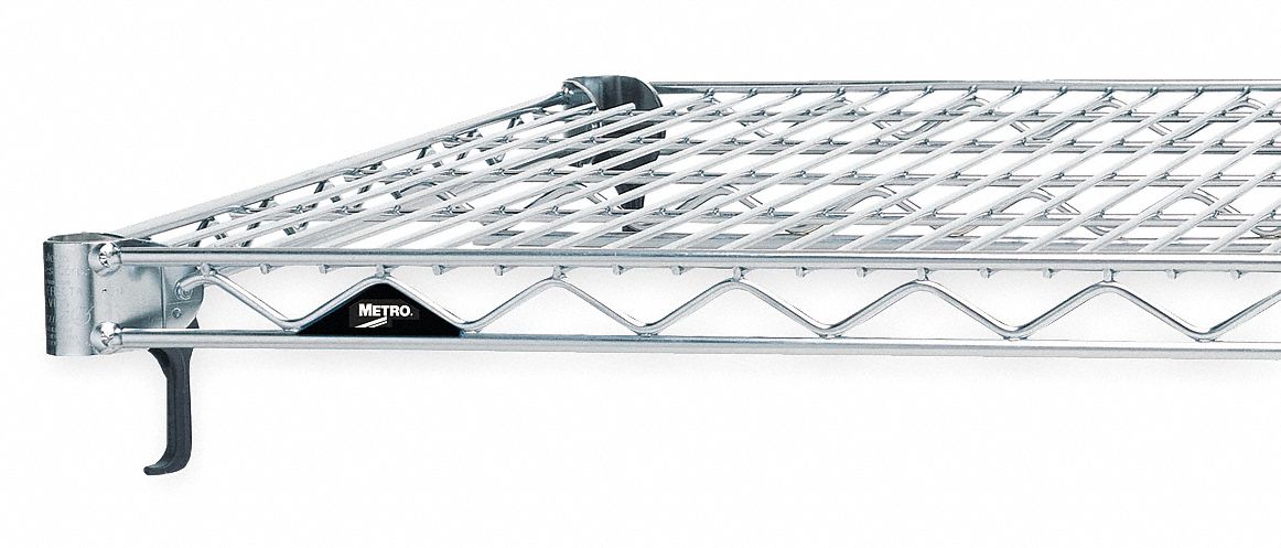 METRO WIRE SHELF,24 W X 48 IN. D,PK5 - Wire Shelving Wire Shelves ...