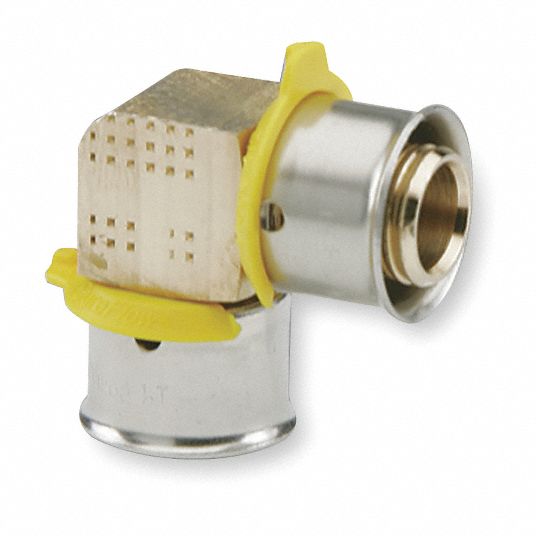 PUREFLOW Bronze Elbow, 90°, PEX Connection Type, 3/4 in PEX Size ...
