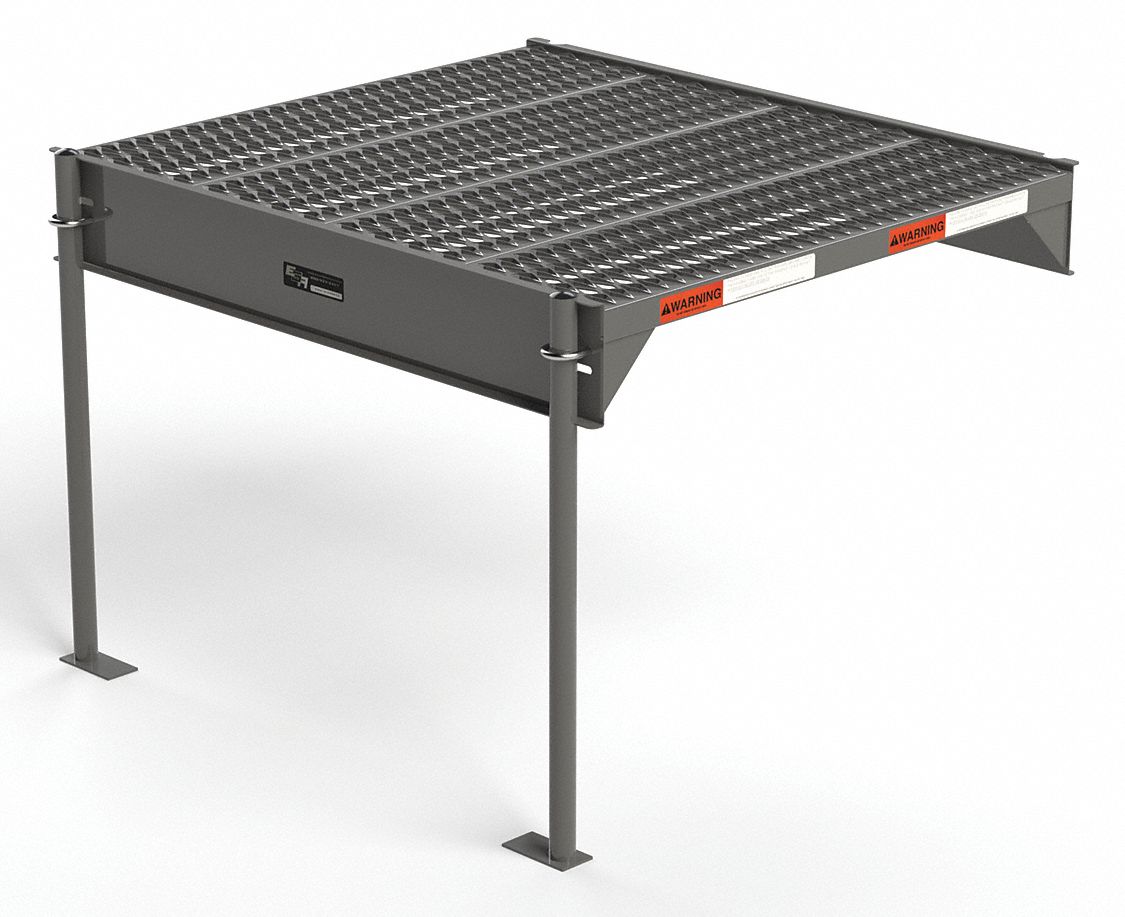EGA, Steel, 500 lb Load Capacity, Work Platform Add-On Unit - 4UYA2|CW0 ...