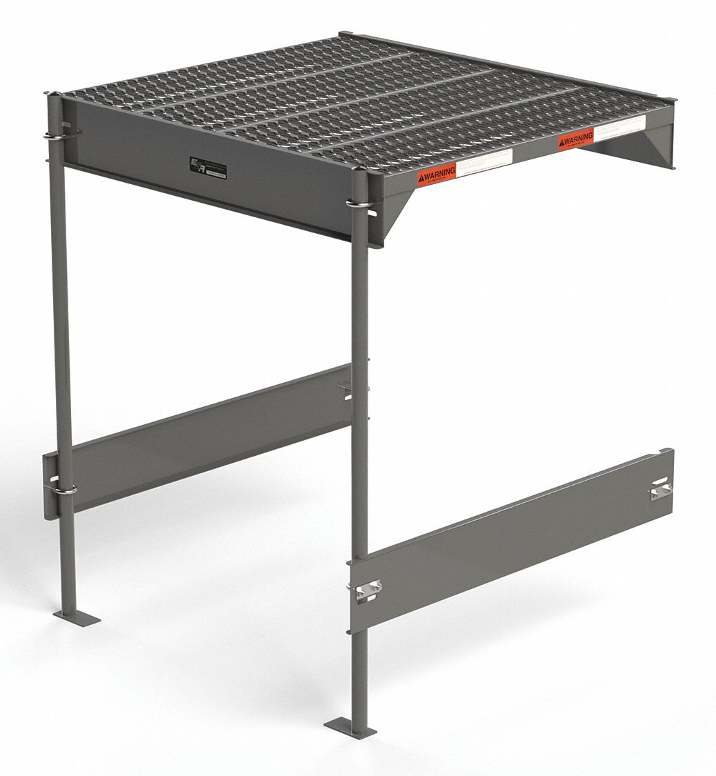 EGA, Steel, 500 lb Load Capacity, Work Platform Add-On Unit - 4UYA4|CW0 ...