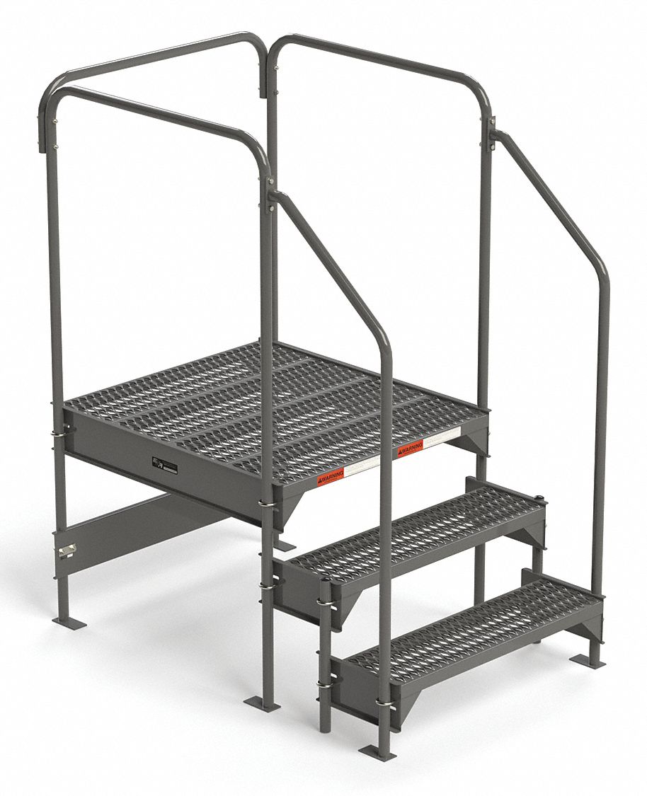 EGA, 2.3 ft Platform Ht - Max, 34.6 in x 39 in, Work Platform - 4UYD1 ...