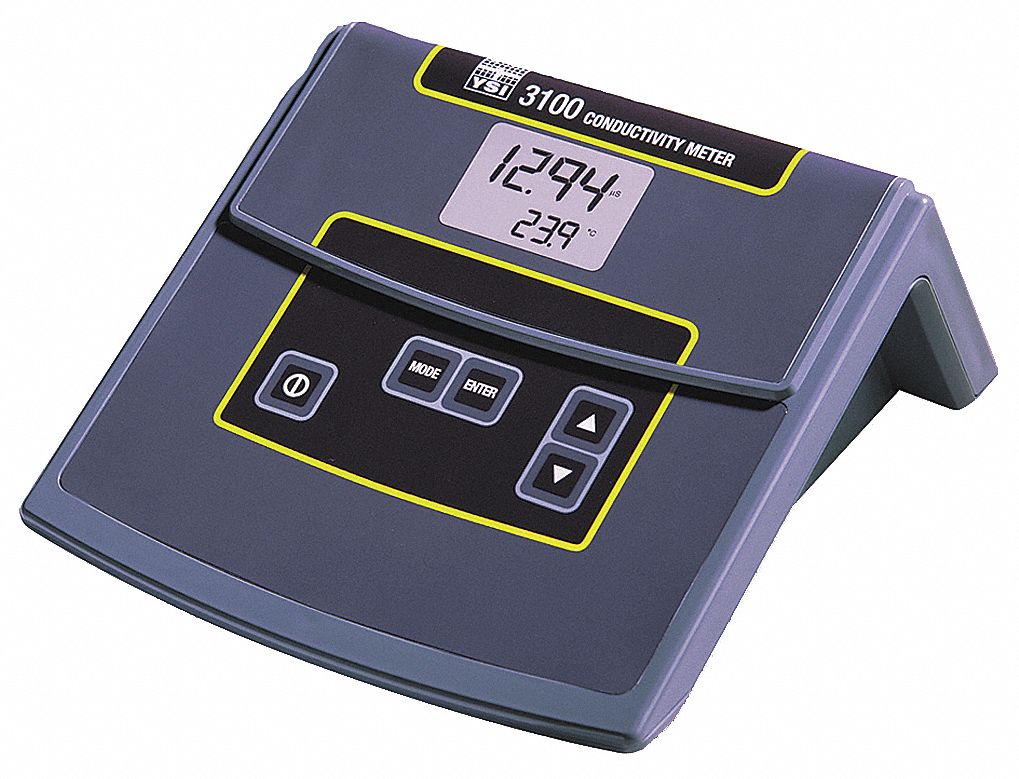 Laboratory Conductivity Meter, 0 to 4999 us/cm, 0 to 499.9 ms/cm ...