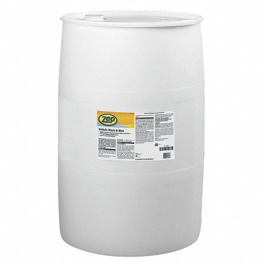 ZEP PROFESSIONAL, 55 gal Container Size, Vehicle Wash & Wax - 4UZE2 ...
