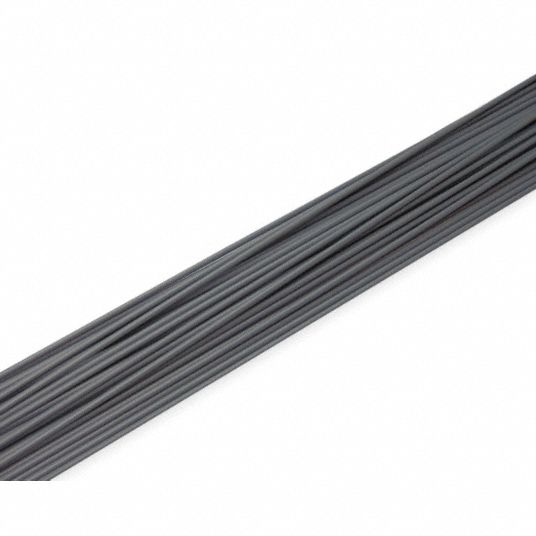SEELYE Plastic Welding Rod: CPVC, Round, 1/8 in x 48 in, Gray, 1 lb, 37 ...