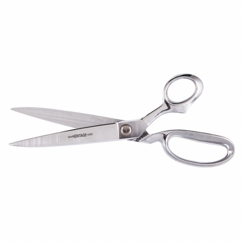 KLEIN TOOLS Industrial Shears: Right-Hand, 12 1/2 in Overall Lg ...