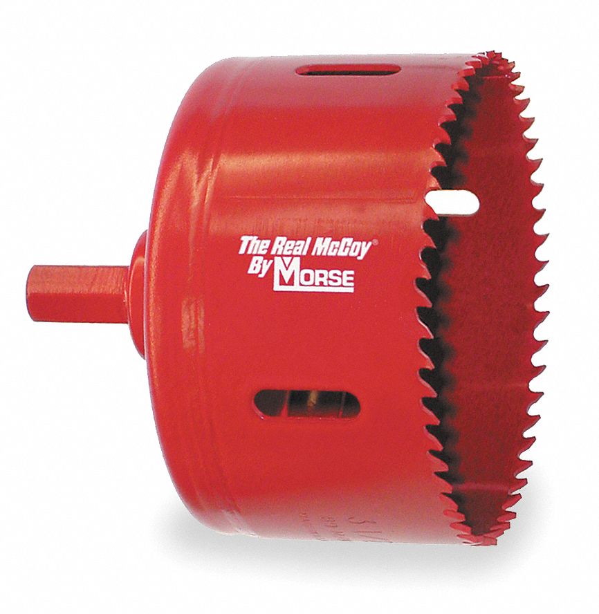 Hole Saw, Bi-Metal Tooth Material, 5 3/4 in Saw Dia. - Grainger