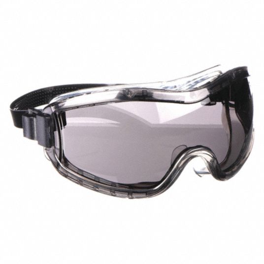CONDOR, Gray Lens Color, Indirect, Chemical Splash/Impact Resistant ...