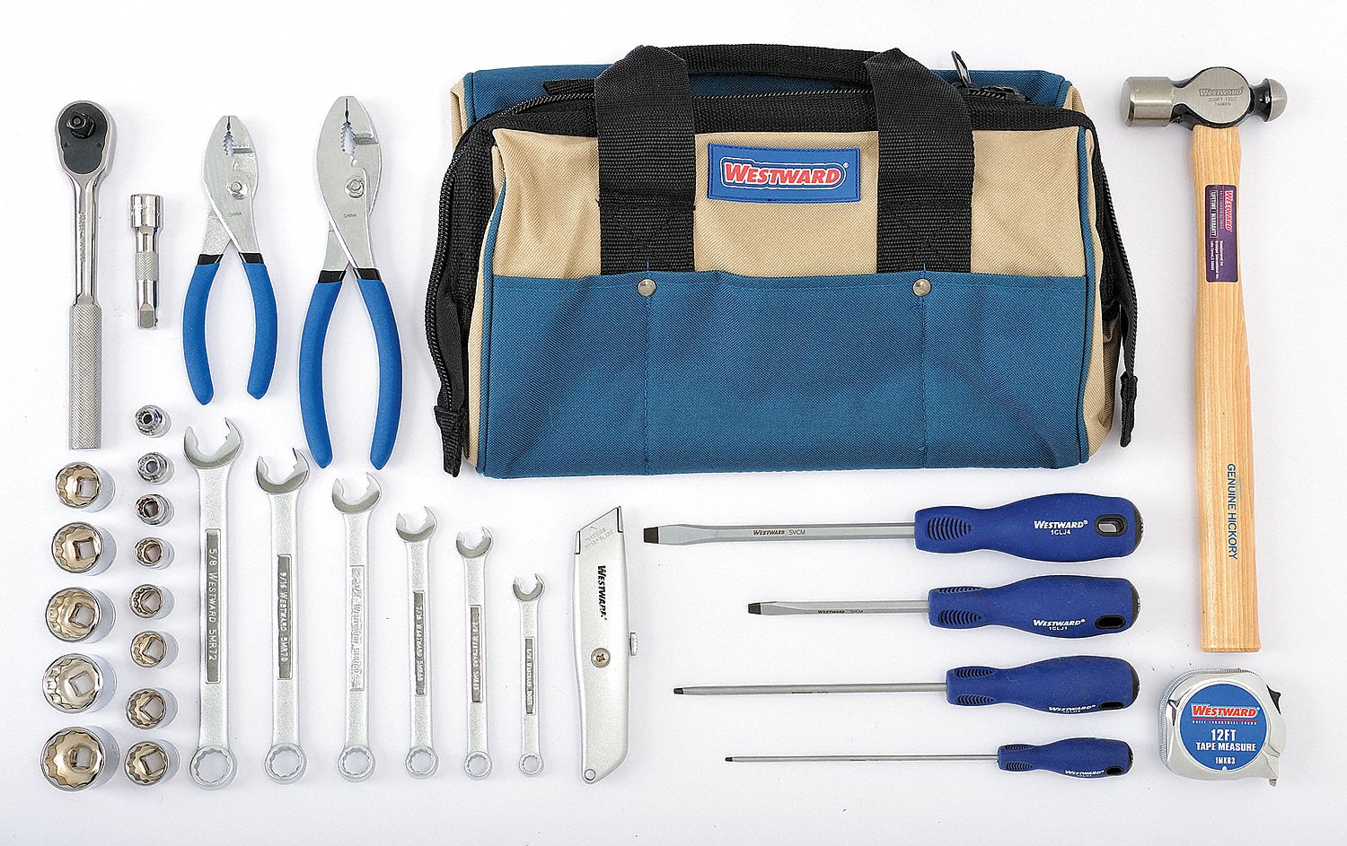 Number of Pieces 31, General Purpose, SAE, Tool Storage Included Yes ...