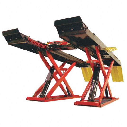 JOHN BEAN Alignment Lift, Scissor, Cap 14000Lb - 4VCU9|4814605AF - Grainger