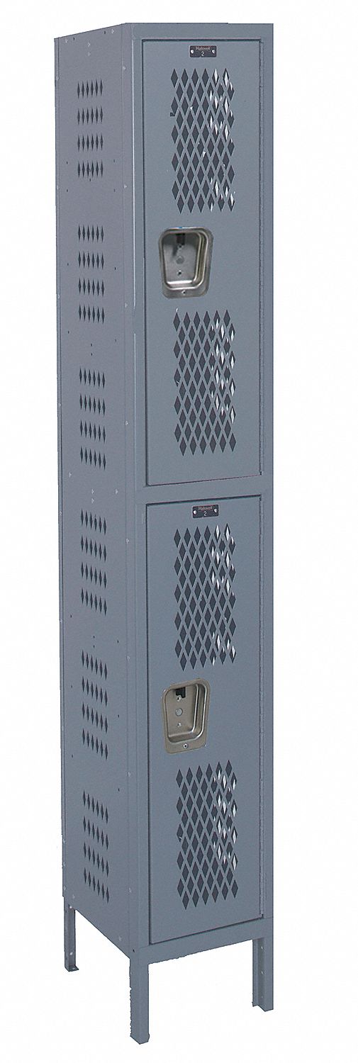 HALLOWELL, 15 in x 15 in x 78 in, Ventilated, Wardrobe Locker - 4VEJ3 ...