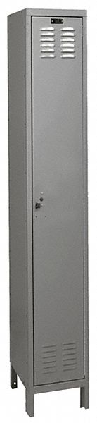 12 in x 15 in x 78 in, Louvered, Wardrobe Locker - 4VFF4|4VFF4 - Grainger