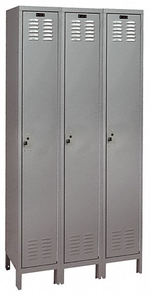 36 in x 12 in x 78 in, Louvered, Wardrobe Locker - 4VFF3|4VFF3 - Grainger