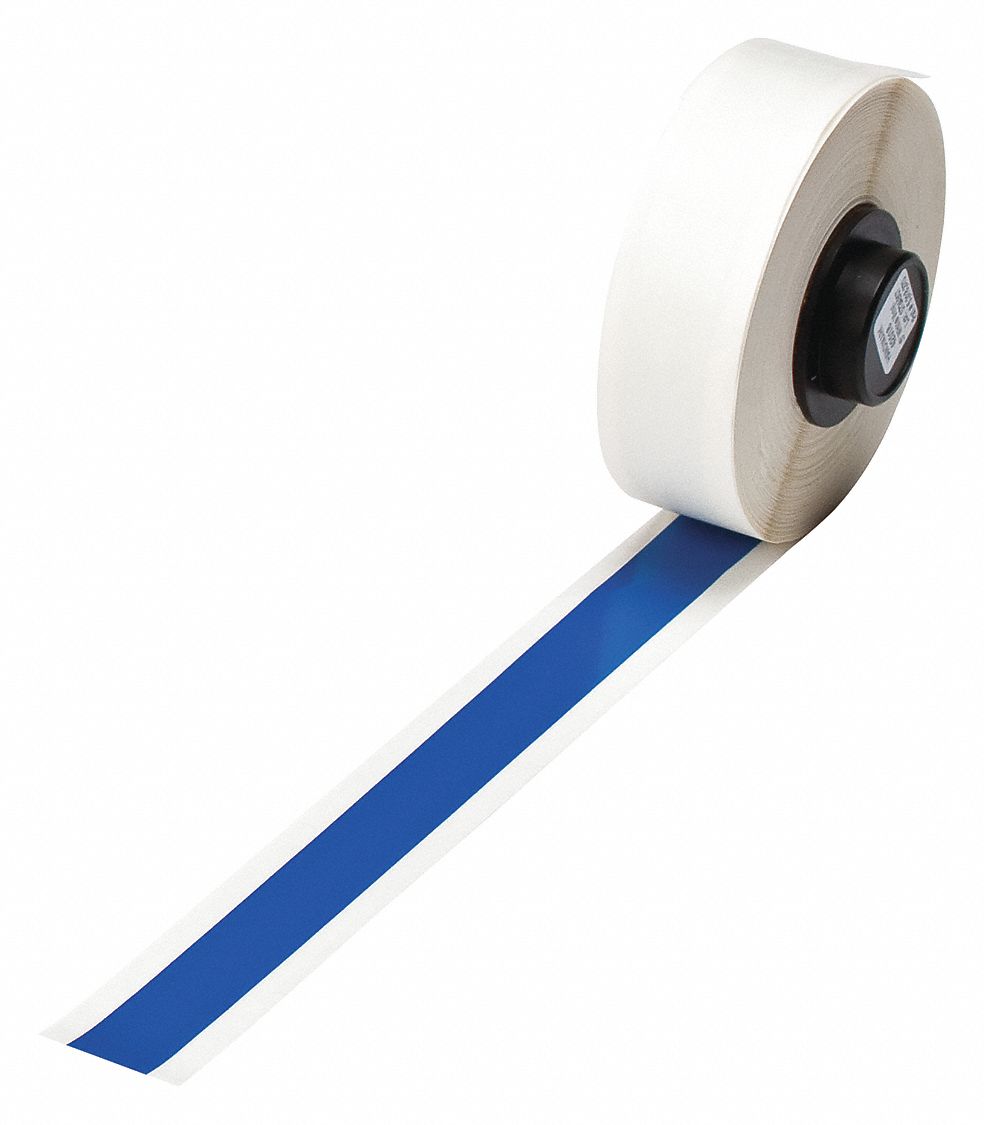 1/2 in x 50 ft, Vinyl, Continuous Label Roll - 4VH91|142281 - Grainger