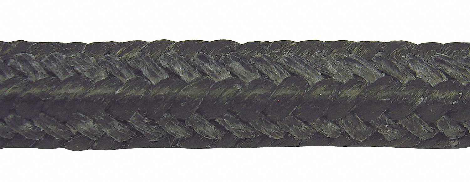 25 ft Compression Packing Seal, 3/4Sq, Carbon Packing with Flexible ...