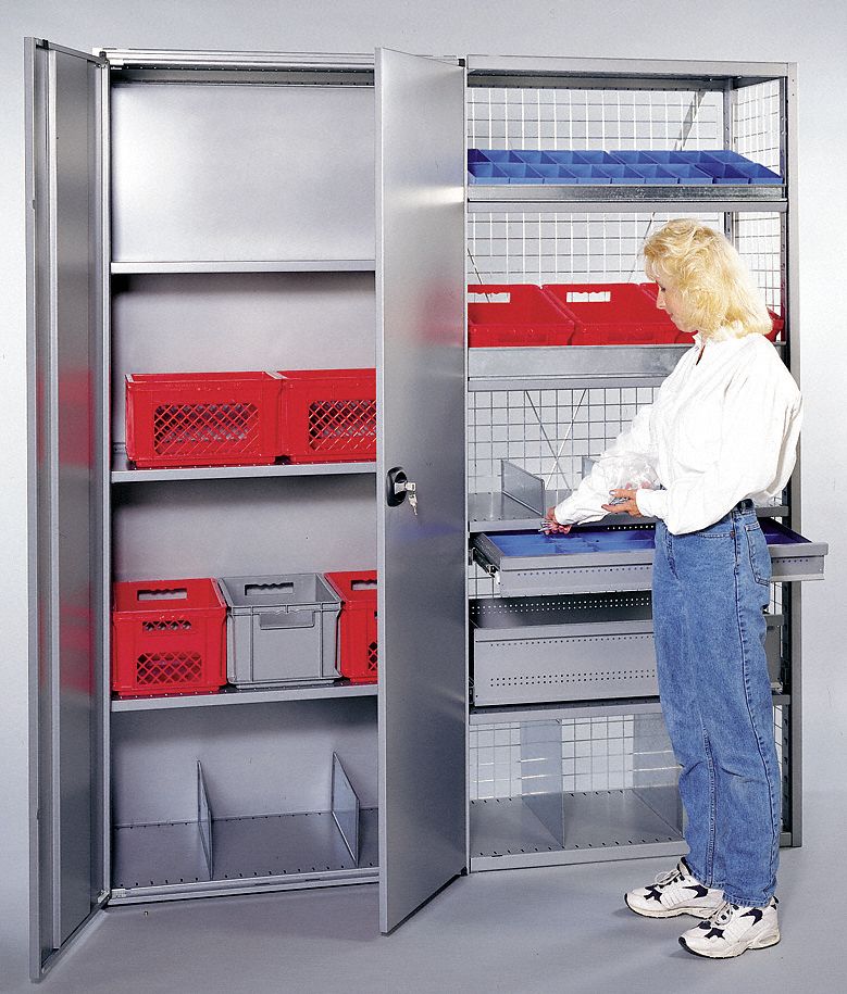 SSI SCHAEFER, Steel, Galvanized, Divider - 4VM13|HD1810S - Grainger