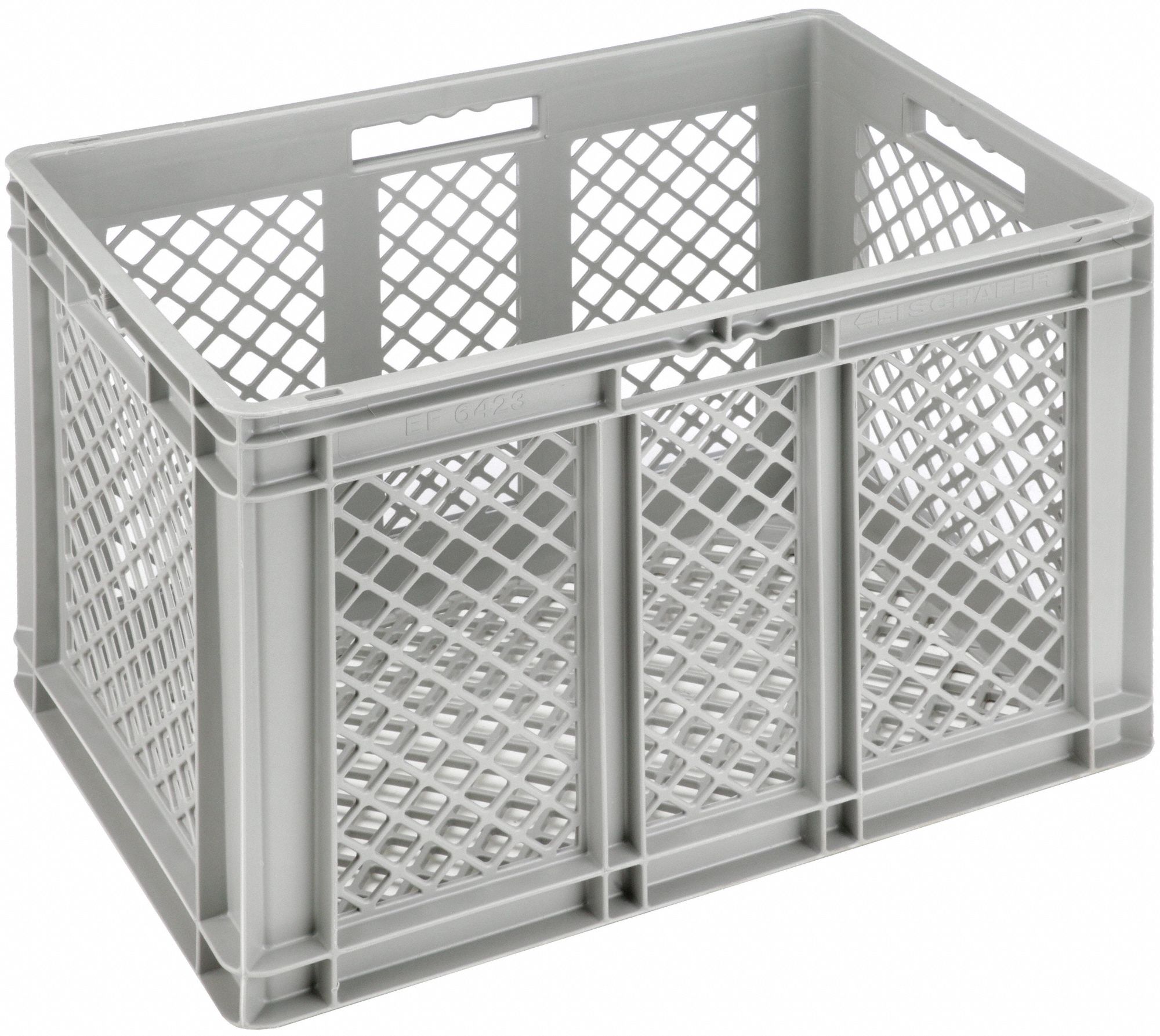 SSI SCHAEFER, 22 gal, 23 3/4 in x 15 3/4 in x 16 5/8 in, Straight Wall ...