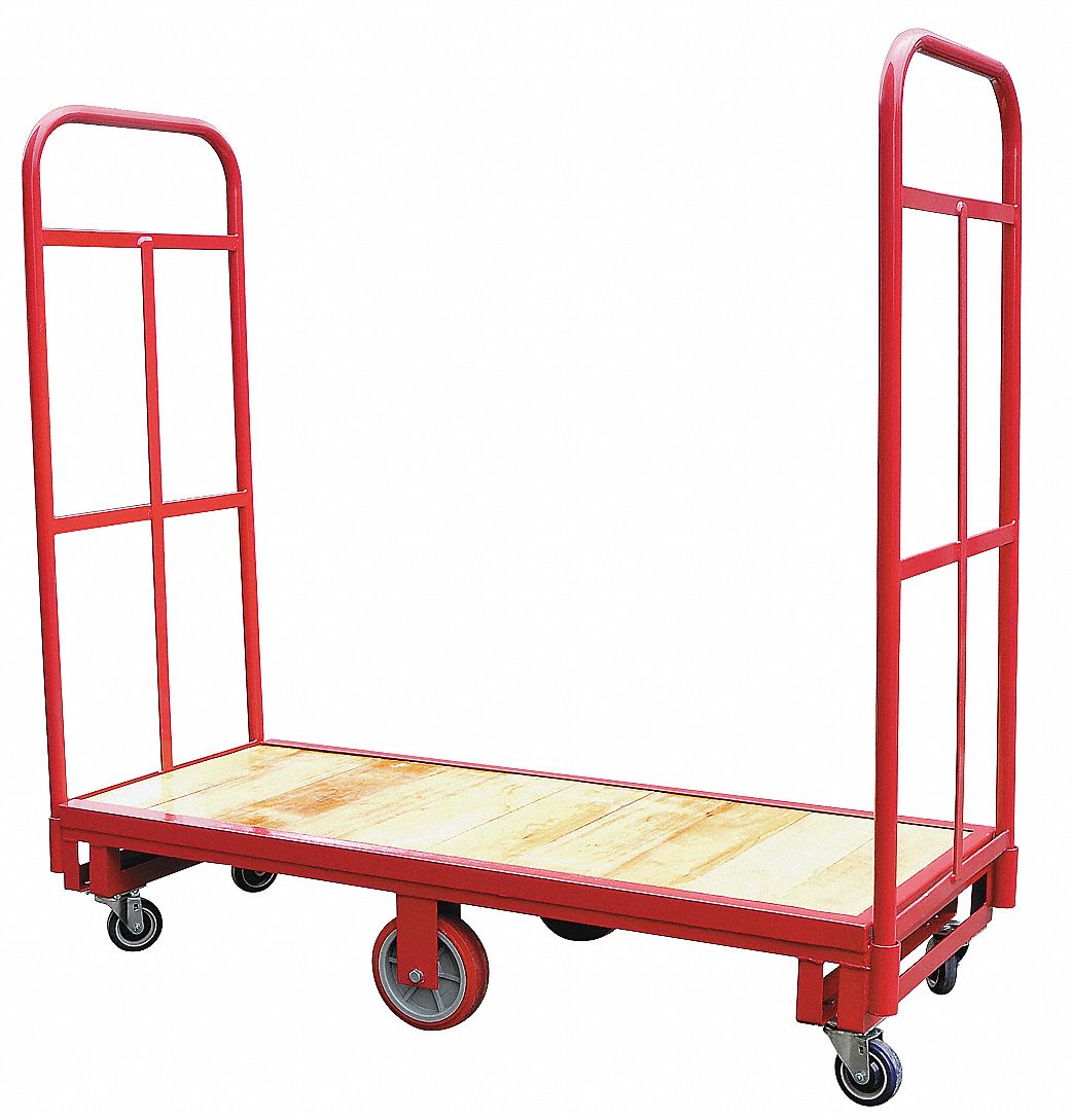 DAYTON, 2,000 lb Load Capacity, 60 in x 24 in x 11-3/4 in, Narrow ...