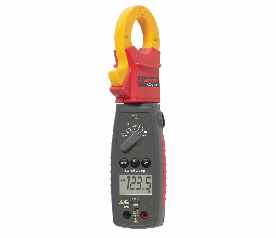 AMPROBE Multímetro de Gancho 400A 600V Tenaza 1-5/32" - 4PGM1 | ACD ...