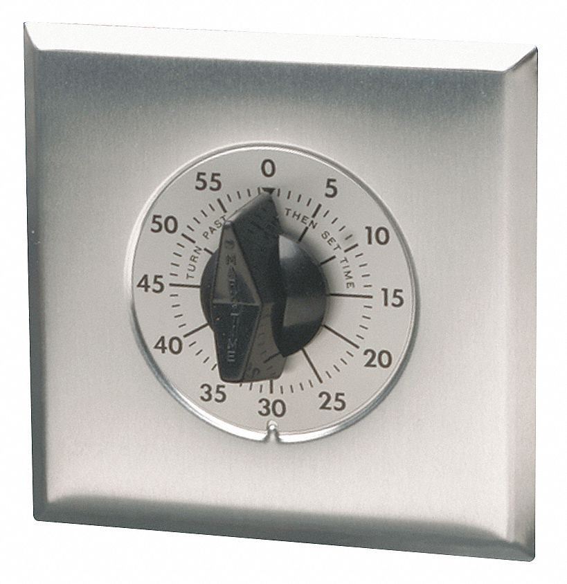 MARKTIME, 1 hr Max, SPDT, Spring-Wound Timer - 4VMG8|74113AB - Grainger