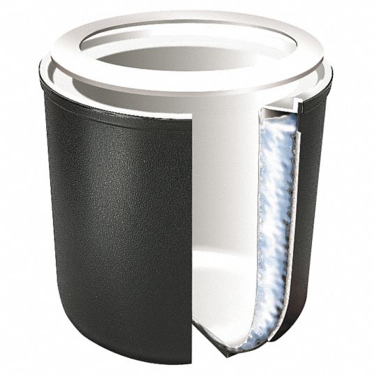 CARLISLE, 2 qt Capacity, Polypropylene, Cold Crock - 4VMR2|CM103003 ...