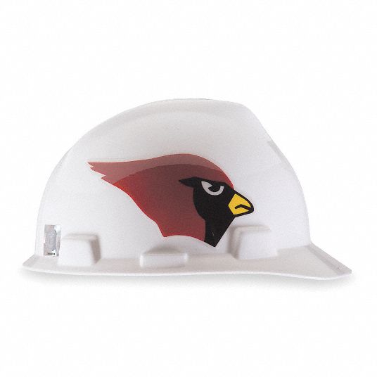 White, Arizona Cardinals, NFL Hard Hat - 4VP34|818384 - Grainger