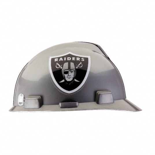 Gray, Oakland Raiders, NFL Hard Hat - 4VP55|818405 - Grainger