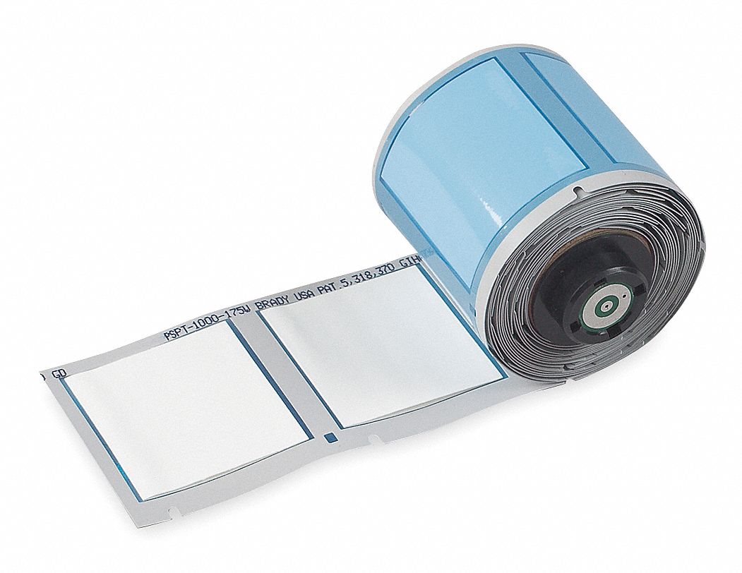 Printable Wire/Cable Marking, White, PK 50 - Grainger