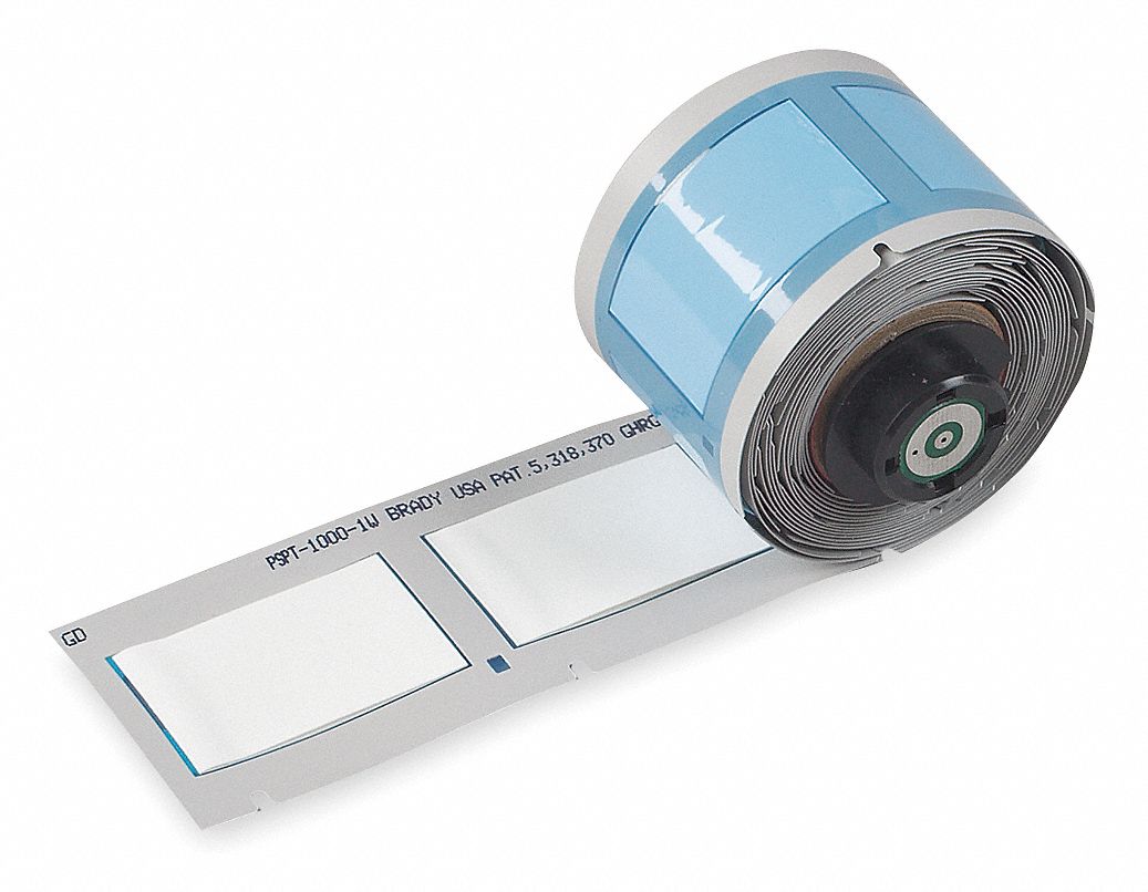 Printable Wire/Cable Marking, White, PK 50 - Grainger