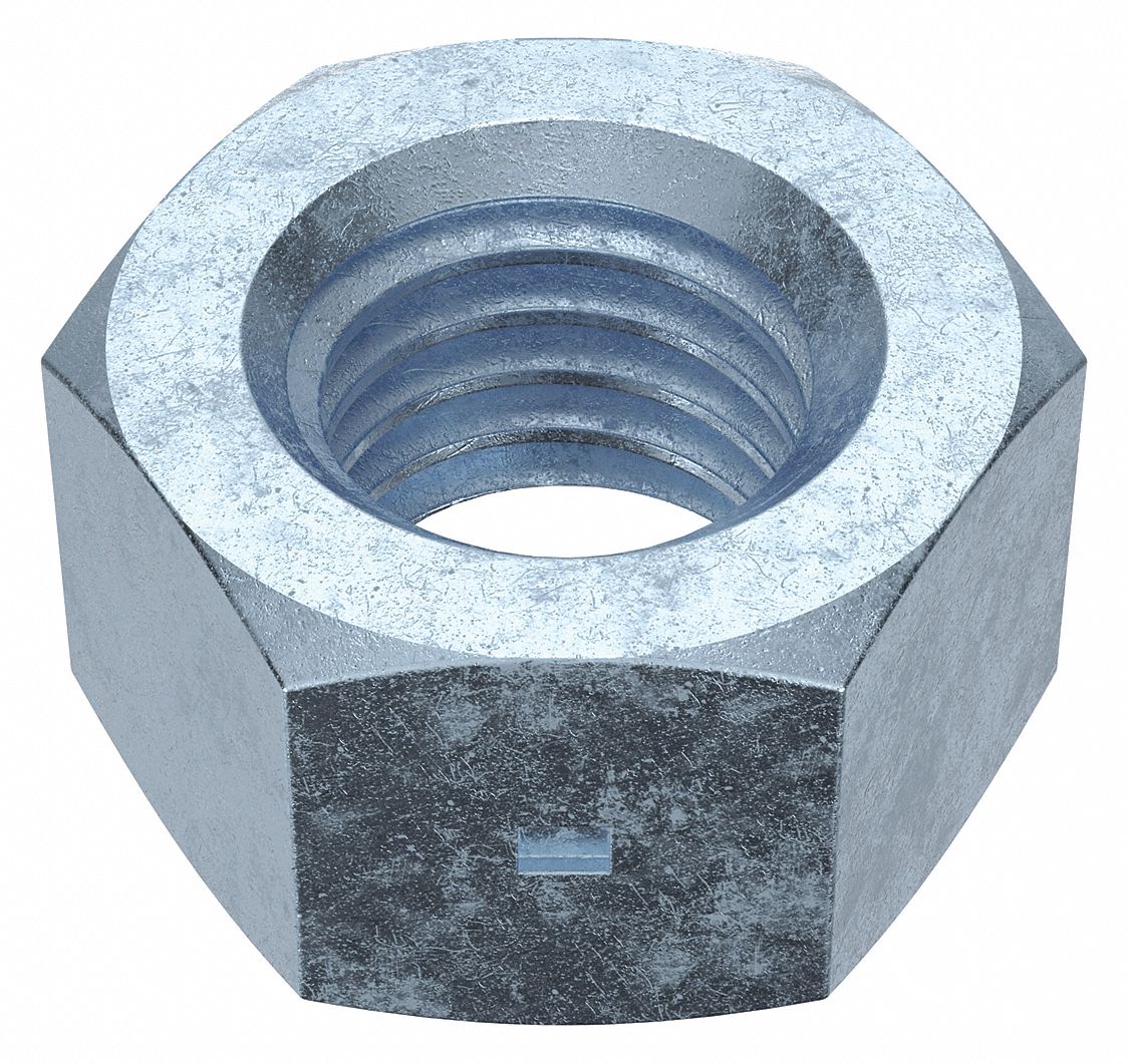 Center Lock Distorted Thread, 9/16"-12 Thread Size, Lock Nut - 4VPK8 ...