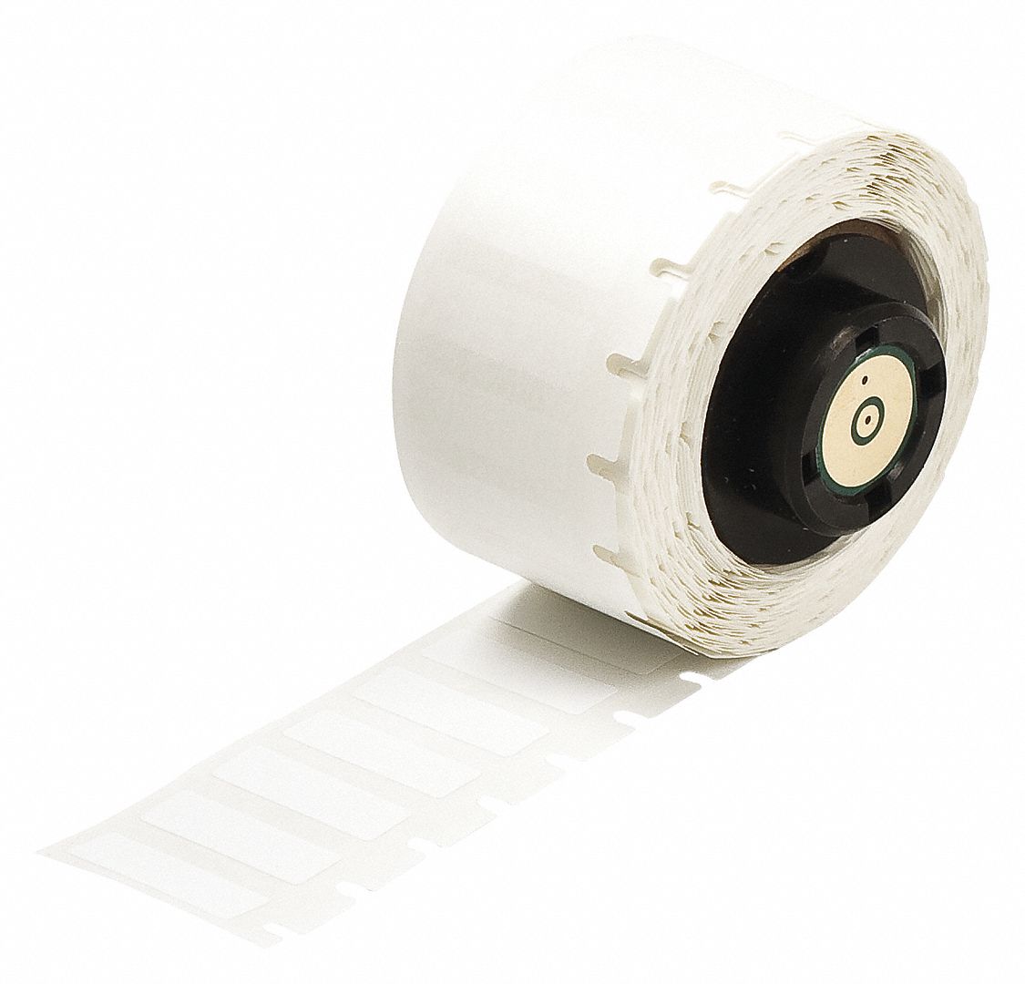 1 in x 3/4 in, Autoclavable Cryogenic Nylon, Precut Label Roll - 4VR43 ...