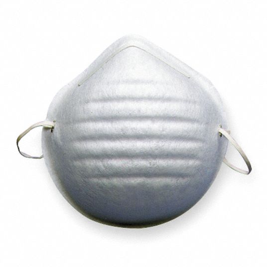 Dual, Non-Adj, Metal Nose Clip, Nuisance Dust Mask - 4VT68|14110094CC ...