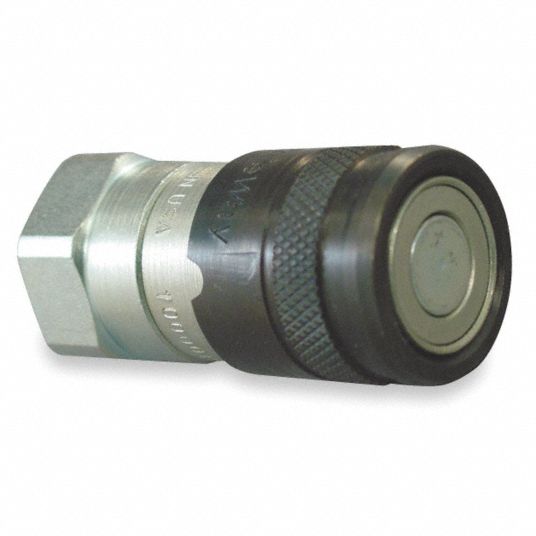SAFEWAY HYDRAULICS Hydraulic Quick Connect Hose Coupling, Socket, FF49 ...