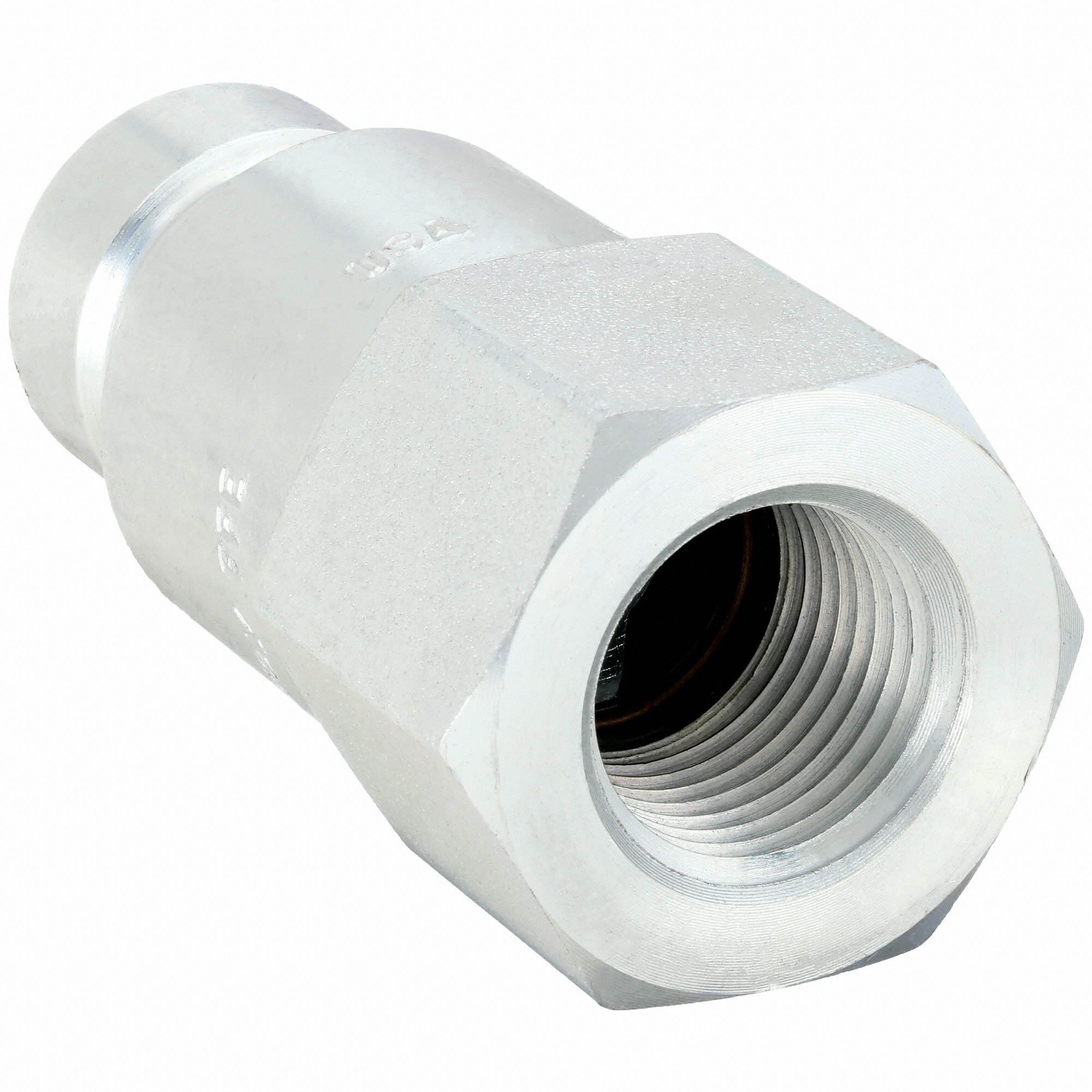 SAFEWAY HYDRAULICS Hydraulic Quick Connect Hose Coupling, Plug, FF49 ...