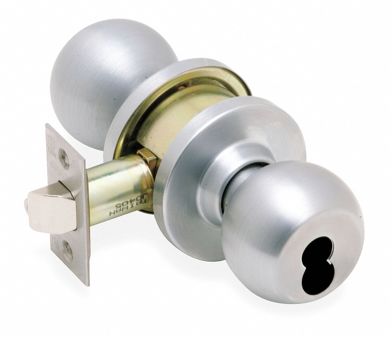 FALCON LOCK Lockset, Knob, Chrome - 4VU76|Y521 H 626 FIC - Grainger