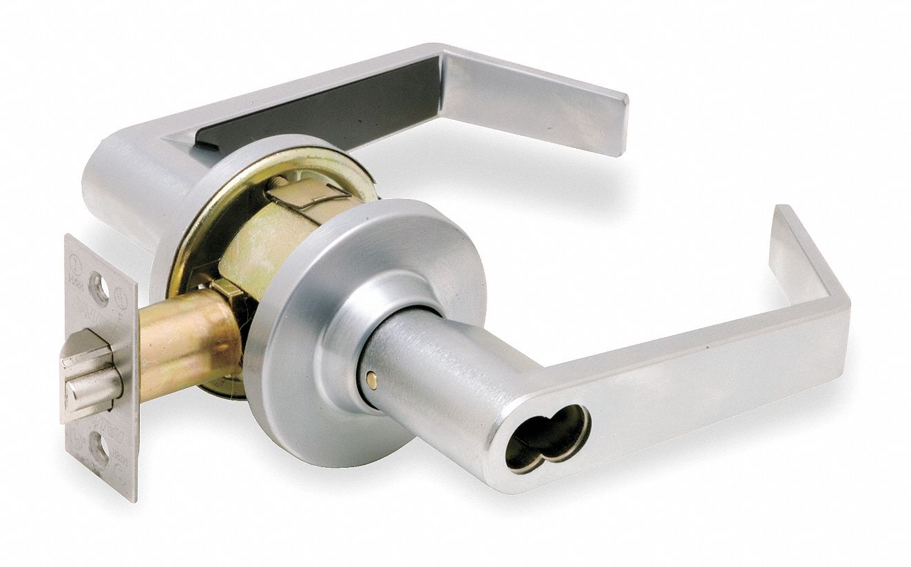 Lockset,Lever,Chrome - Grainger