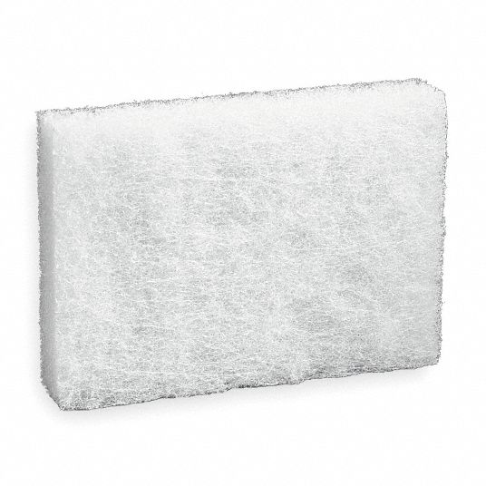 Hand Pad, White, 40PK - Grainger