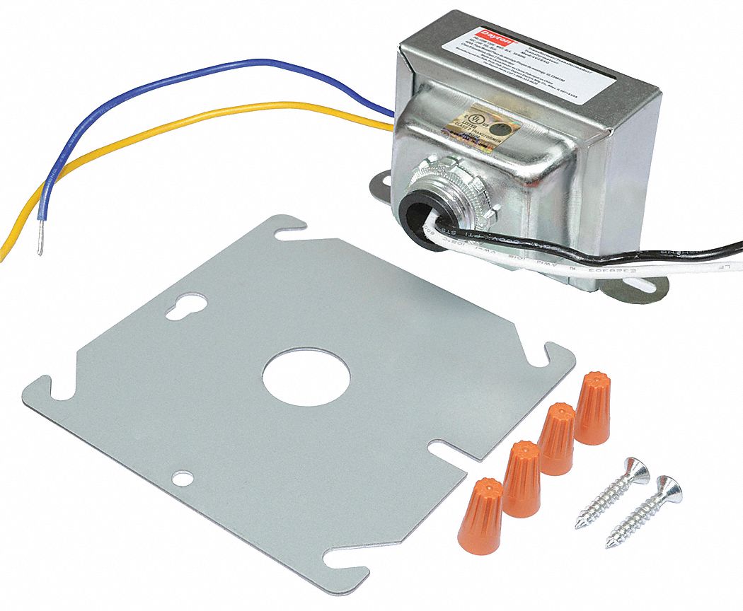 DAYTON Transformador Clase 2, Clasificación VA 40, Voltaje de Entrada 120VCA, Voltaje de Salida ...