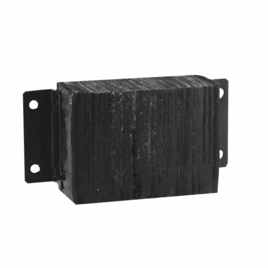 Rectangular, 10 in x 14 1/2 in x 6 in Bumper, Dock Bumper - 4W942|4W942 ...