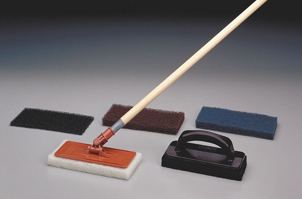 White Cleaning Kit, Length 9 in, Width 4 in, 5 PK - Grainger