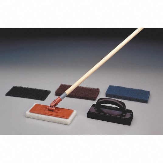 White Cleaning Kit, Length 9 in, Width 4 in, 5 PK - Grainger