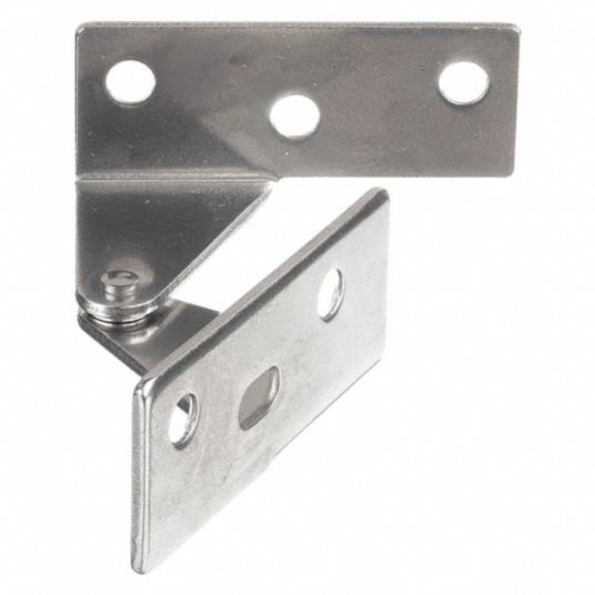 LAMP, Stainless Steel, 11/16 in Leaf Ht, Pivot Hinge - 4WEA3|WP-3L ...