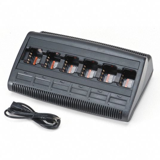 MOTOROLA Multi Unit Charger, 120VAC - 4WEK2|WPLN4212A - Grainger