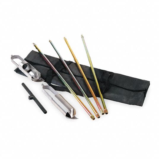 AMS, 3 1/4 in Overall Dia, 4 ft Overall Lg, Soil Auger Kit - 4WEX4|352. ...
