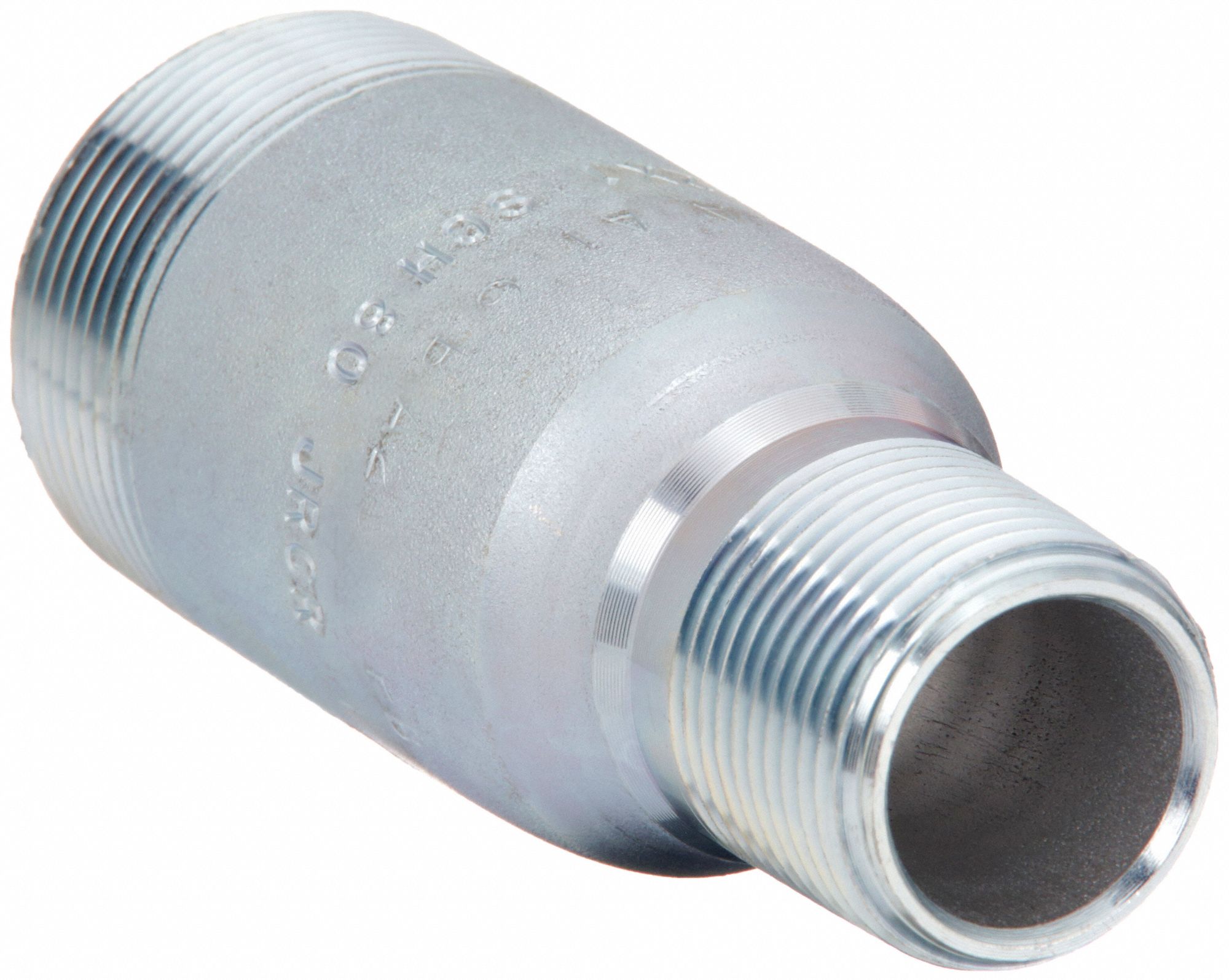 Carbon Steel, 1 1/2 in x 1 in Fitting Pipe Size, Swage Nipple - 4WGJ1 ...